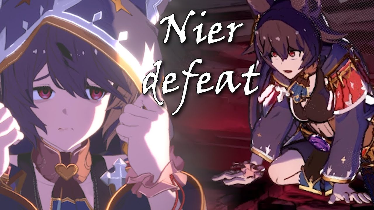 Nier death scenes - Granblue Fantasy Versus: Rising (English voice ...
