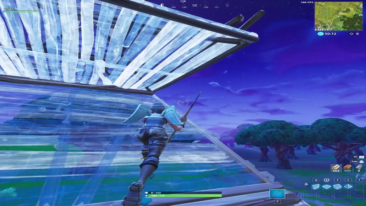 Fortnite - 3 Pyramid/Floor side jumps. - YouTube