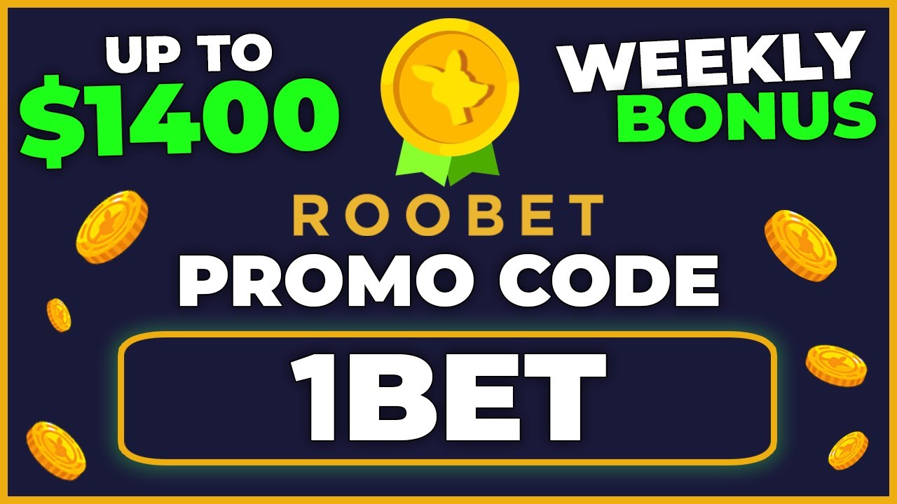 ROOBET PROMO CODE "1BET" — UP TO $1400 WEEKLY & 20% CASHBACK (Roobet ...