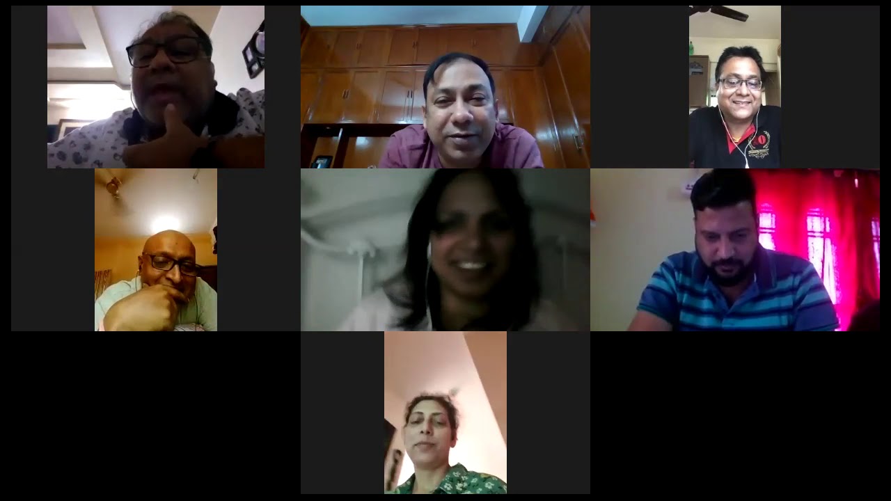 Recording : Virtual live music reality show on ZOOM - YouTube