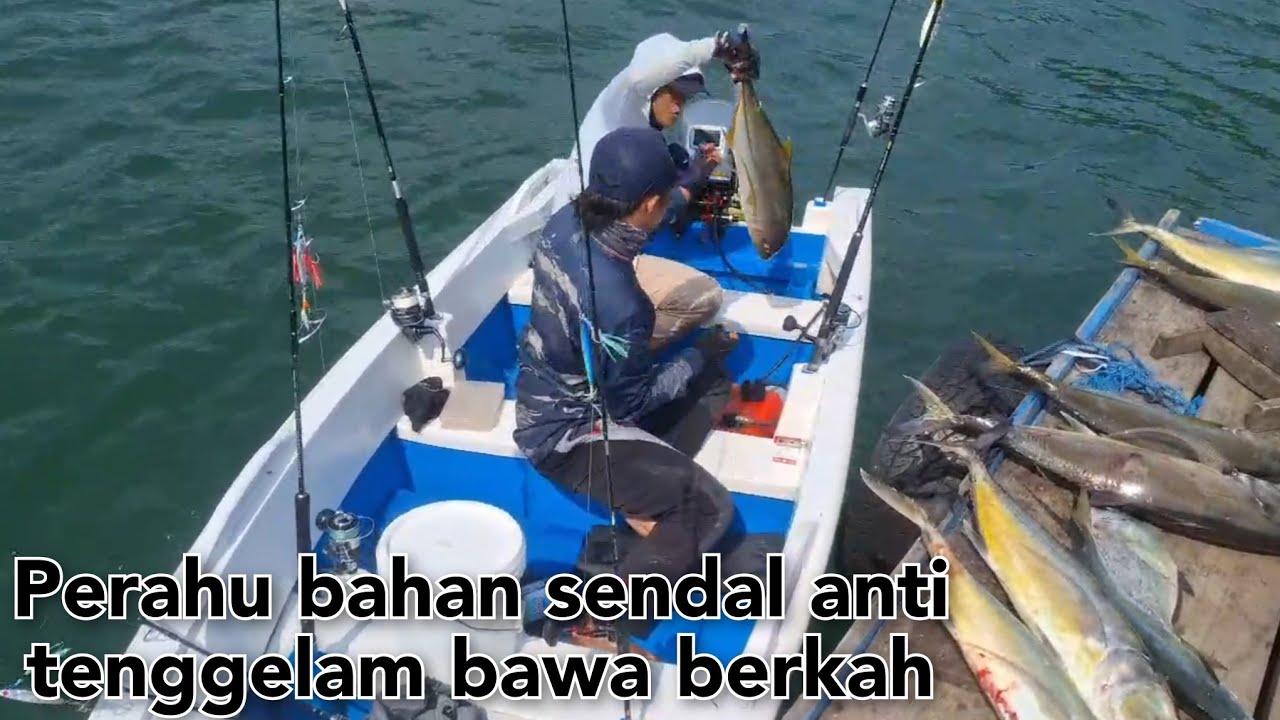 MINI BOAT BAHAN SPON EVA ANTI TENGGELAM size 4mtr x 120 pruduk FIRMAN ...