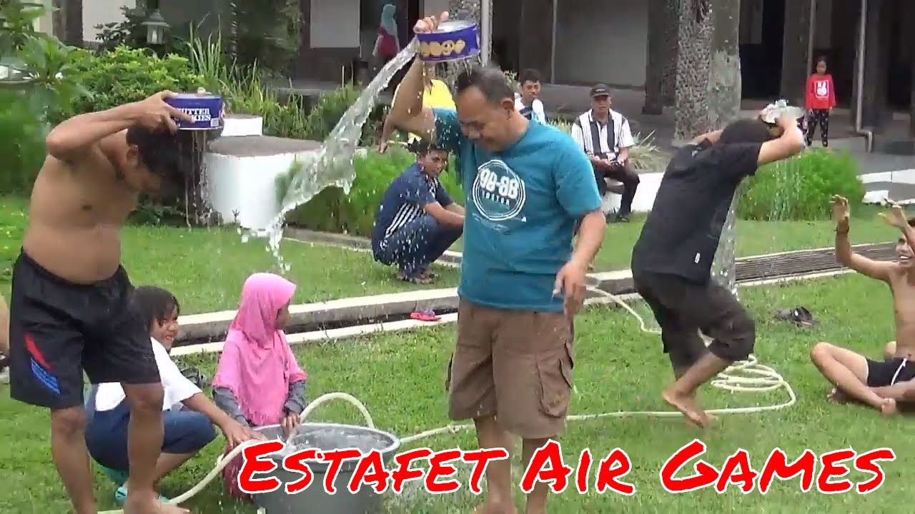 Game Lucu | Estafet Air | Game Seru | Game Gokil - YouTube