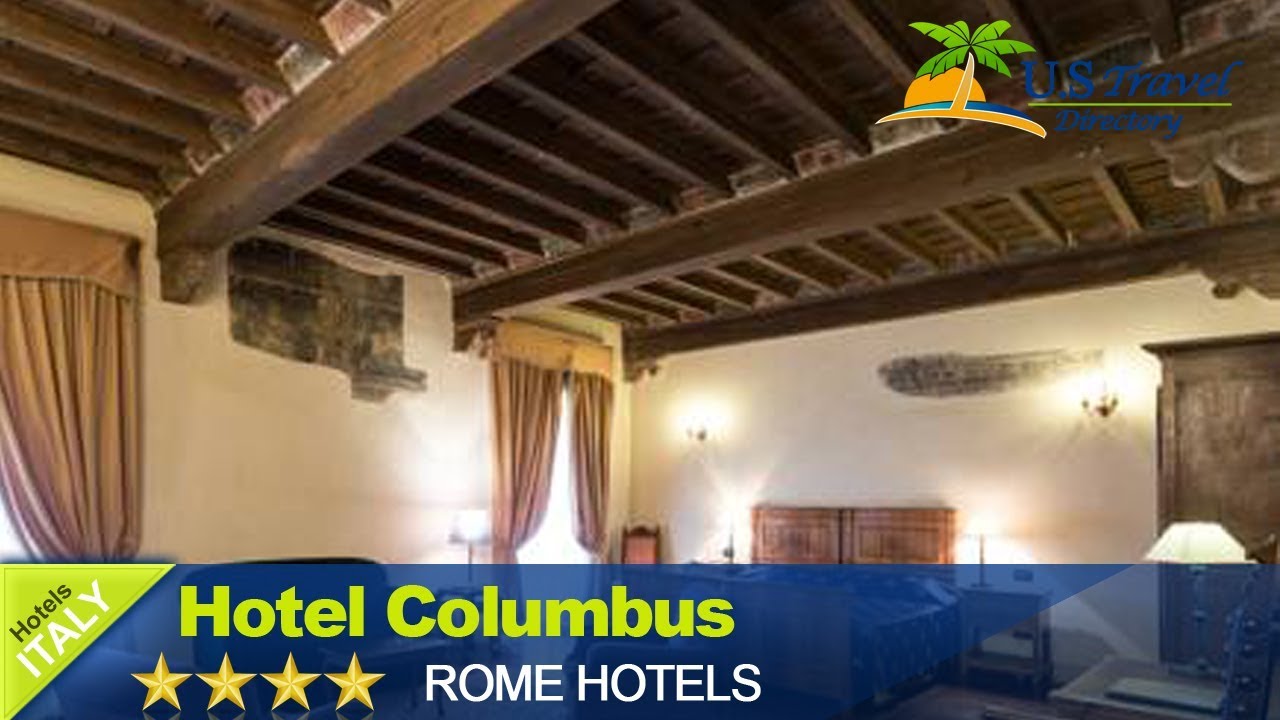 Hotel Columbus - Rome Hotels, Italy - YouTube