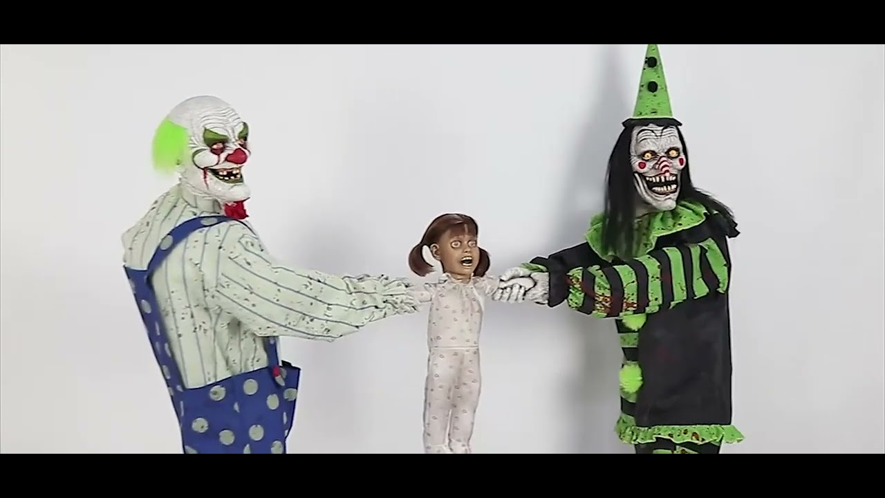 Terrifying Animated Tug of War Clowns - Watch These Creepy Clowns ...