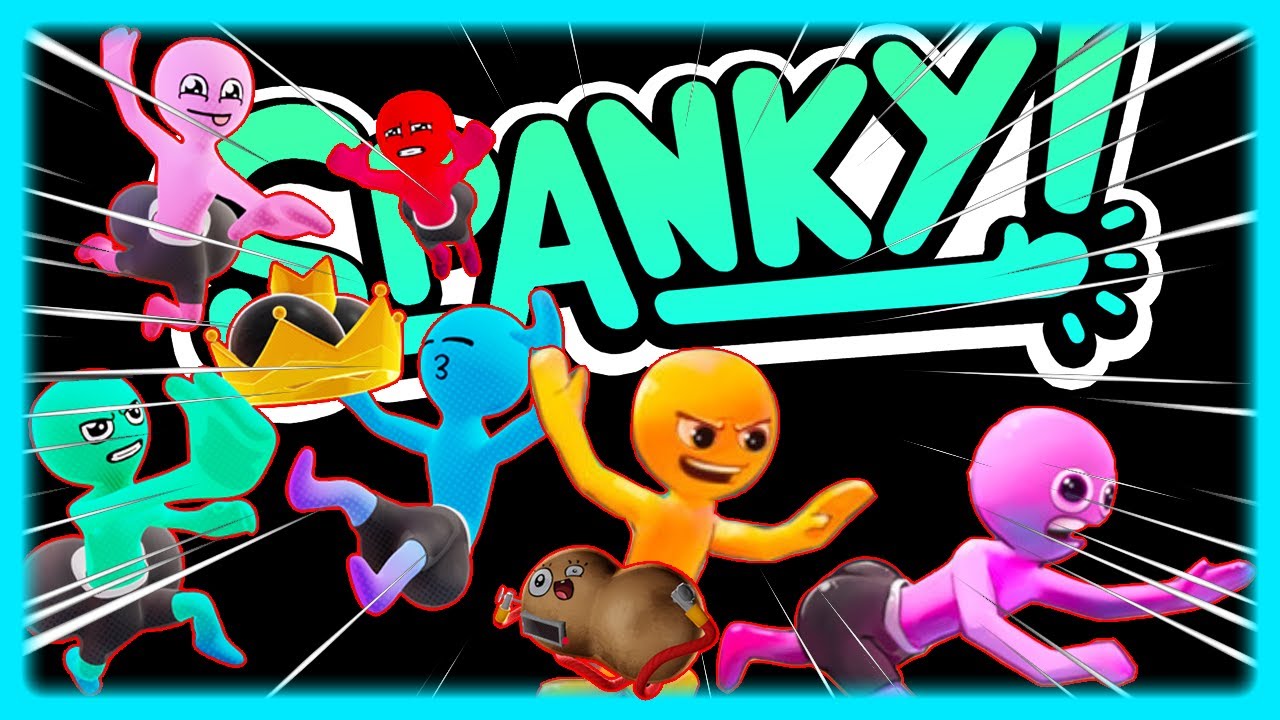 SPANKING EACH OTHER | SPANKY! FUNNY MOMENTS - YouTube