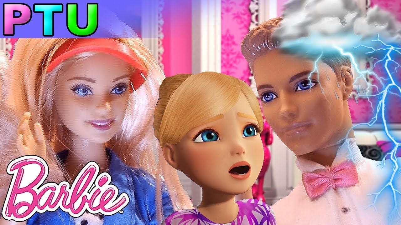Barbie - Chelsea Scared of Thunder - Barbie Movies With Dolls - Grace's ...