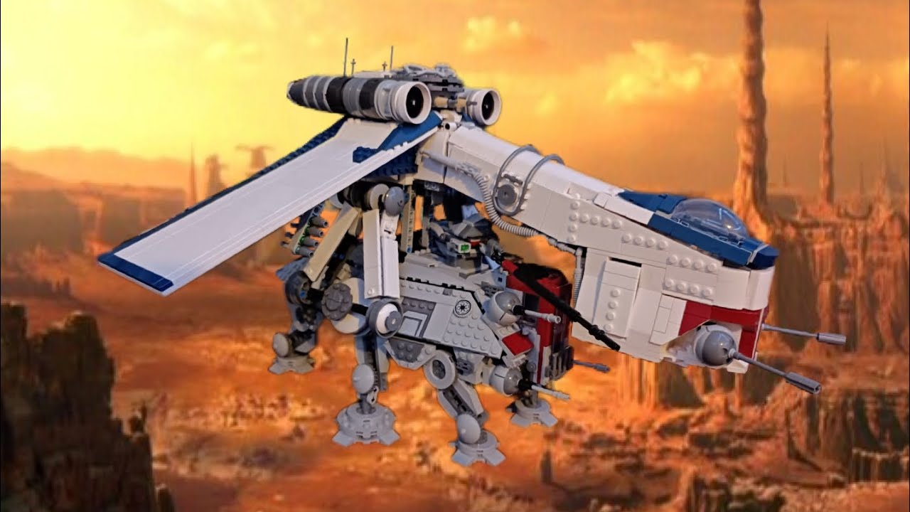 Lego Star Wars Republic dropship MOC - YouTube
