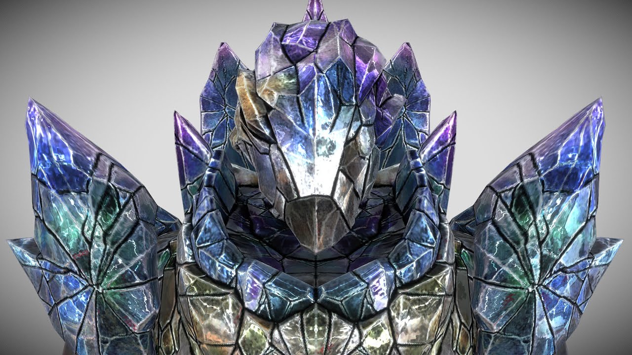 Glass Atronach (Male) ∣ ESO › Creatures › Daedra - YouTube