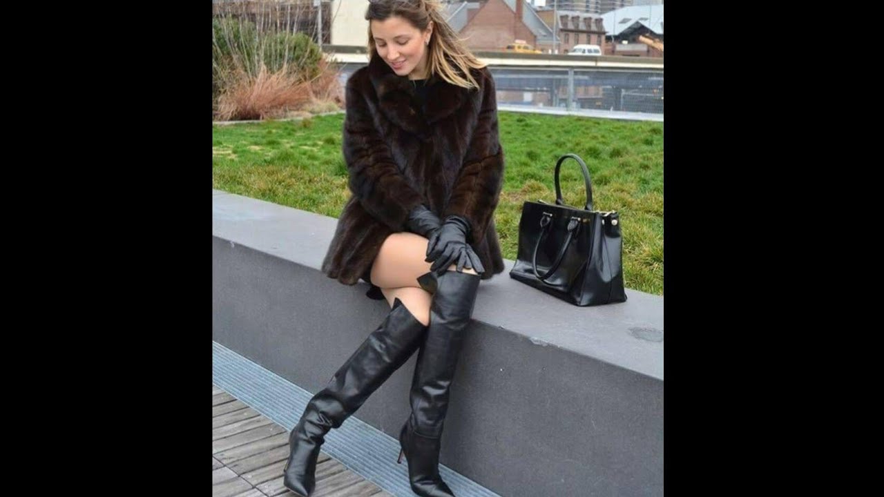 Most Charming Collection Of Leather Long High Heels Boots||Latest ...