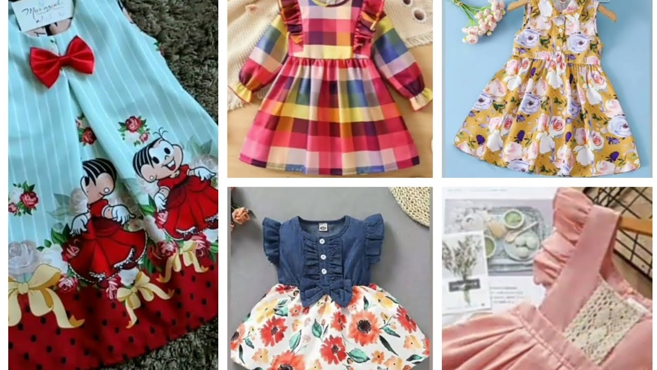 simple digain baby dress dressing ideas#baby girl frock#nuriya #please ...