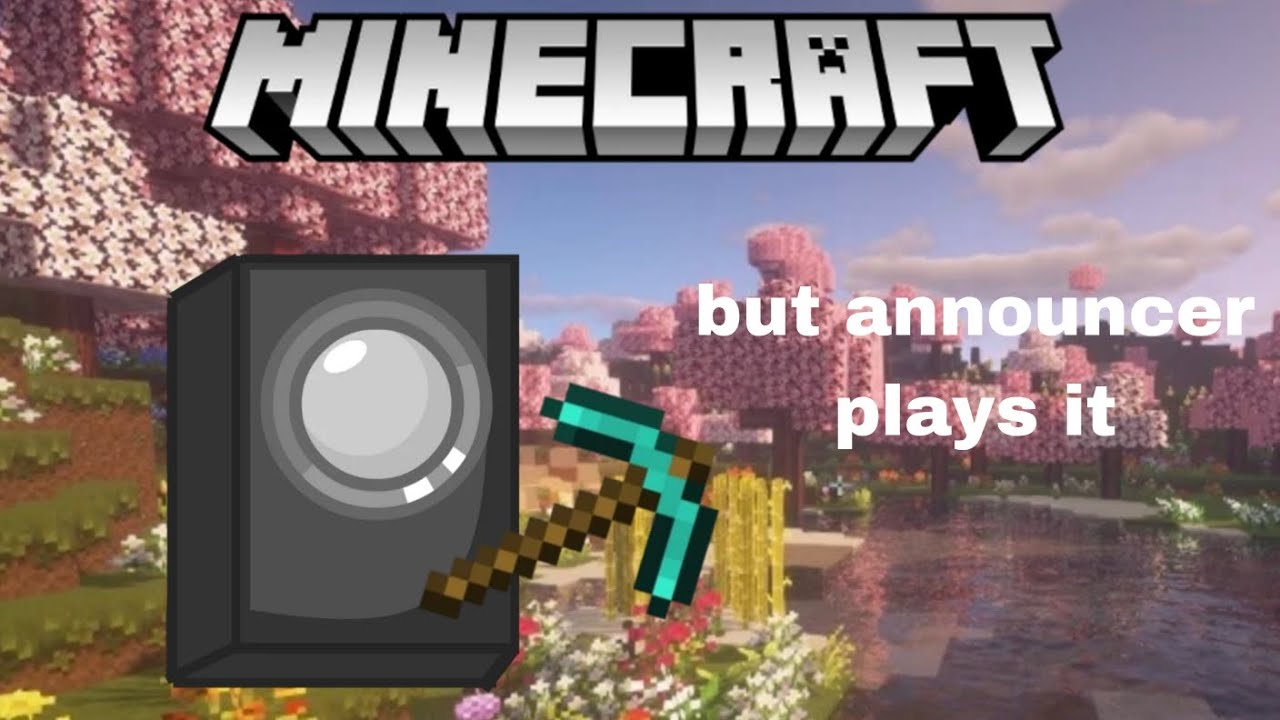 Announcer from BFDI plays Minecraft - YouTube