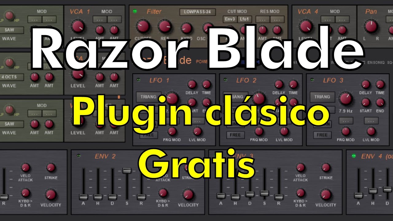 Razor Blade - Plugin clásico gratis - YouTube