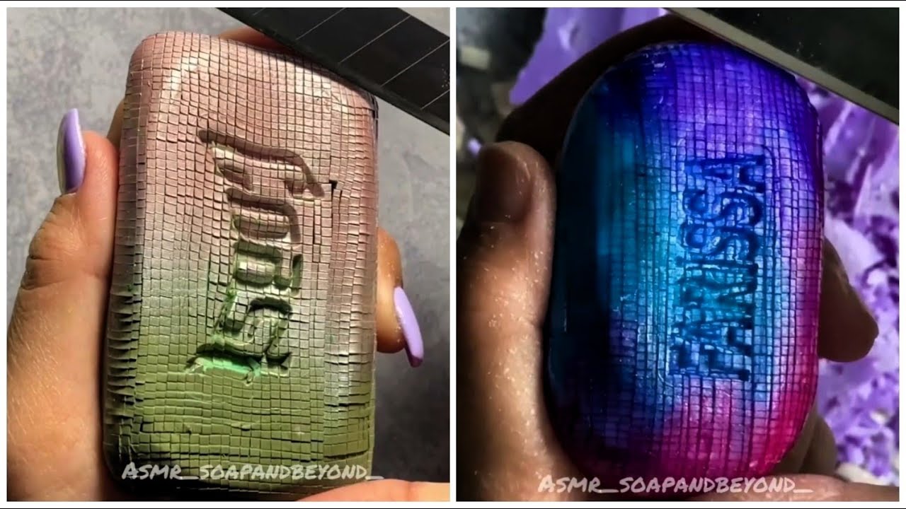 Satisfying Intense 2X Speed Soap Carving for ASMR Lovers - YouTube