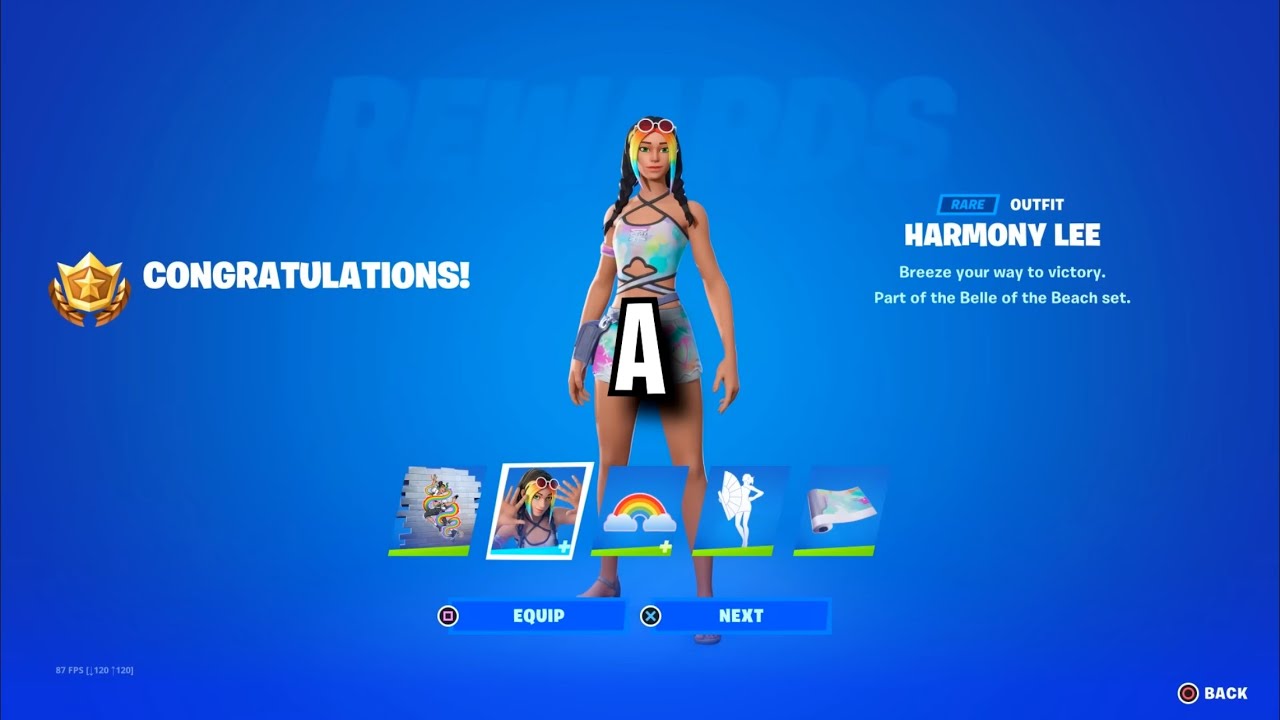 HARMONY LEE SKIN RELEASE DATE IN FORTNITE ITEM SHOP! - YouTube