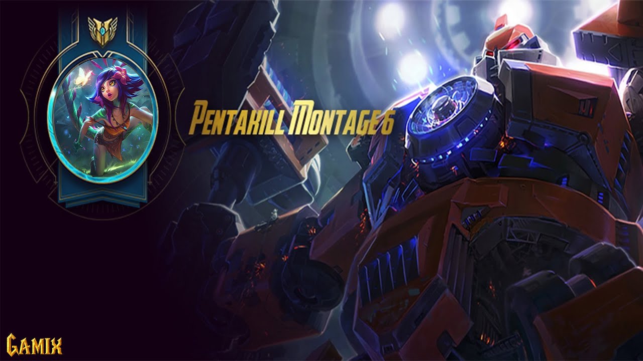 LoL S10 Pentakill Montage #6 | Gamix Montage | League of Legends ...