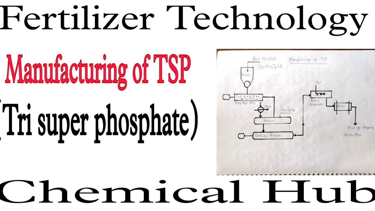 manufacturing of Triple super phosphate/ TSP manufacturing/ #triple ...