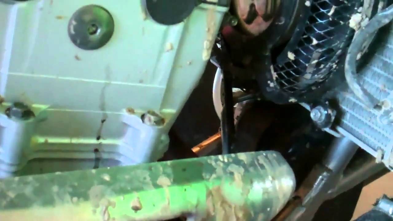 2006 KFX 400, engine click? - YouTube