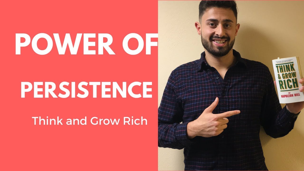 How to Build Persistence Towards Your Goals - YouTube