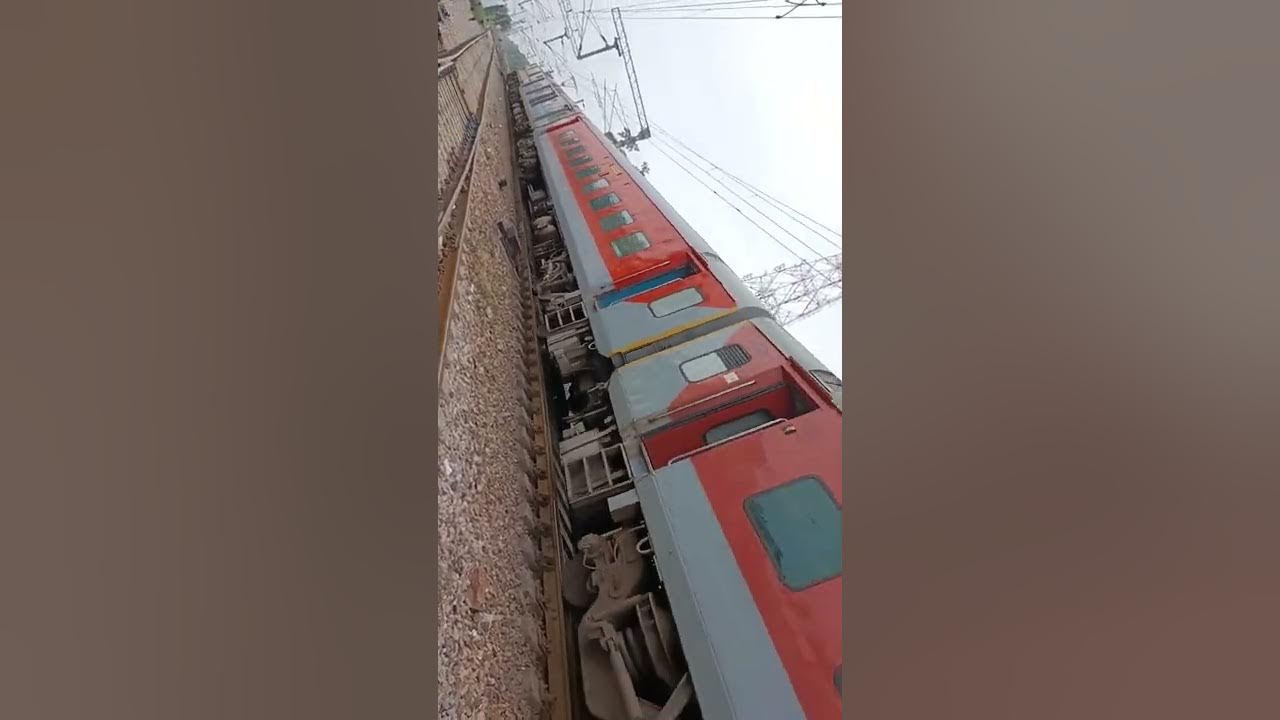 NZM-MAO Rajdhani Special Express with BRC WAP-7 37491 - YouTube