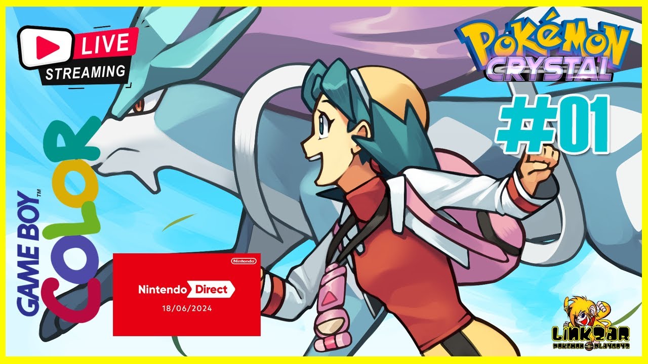 #1 Live - Pokémon Crystal : Team Crystal!! - YouTube