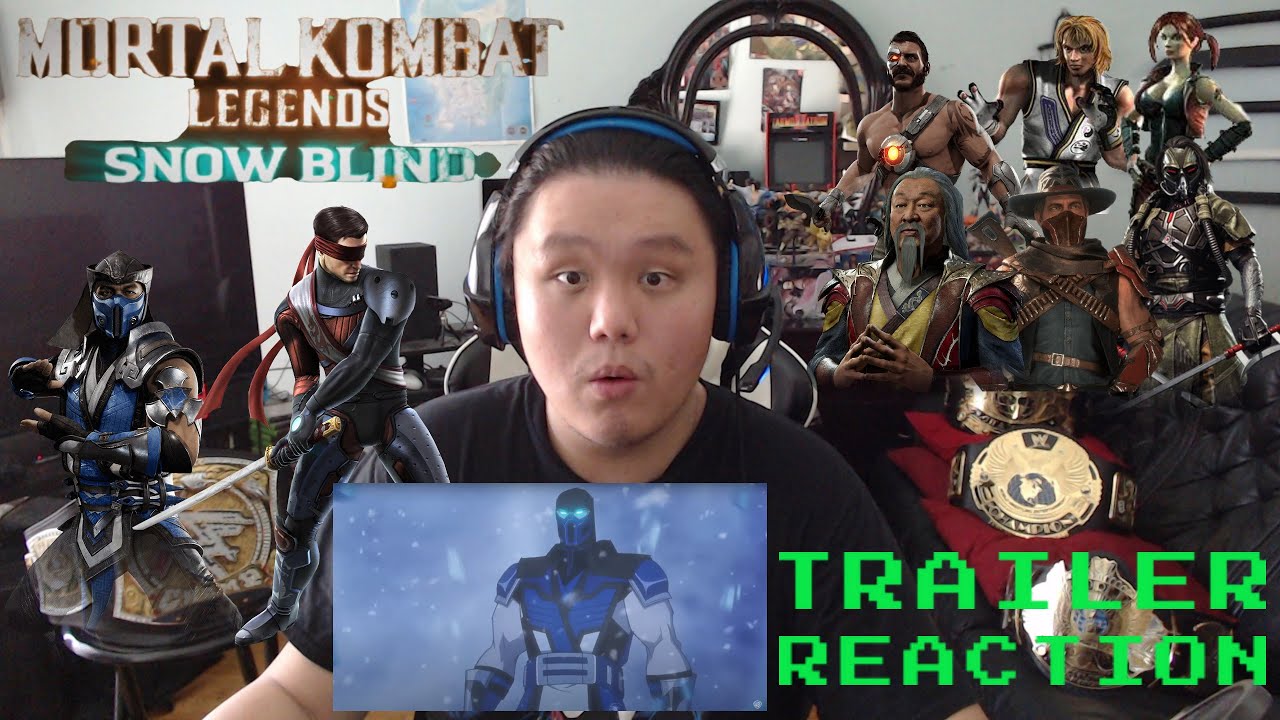 SUB-ZERO!!! Mortal Kombat Legends: Snow Blind Official Trailer ...