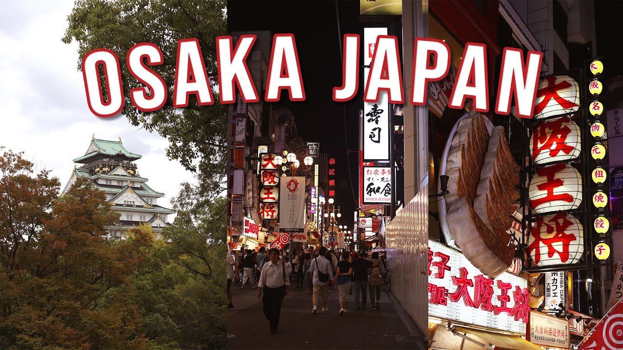 OSAKA and USJ! | Japan Travel Vlog part 5 - YouTube