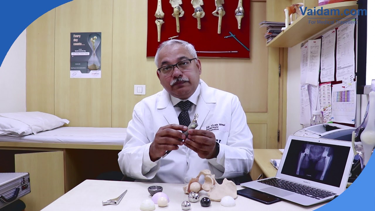 Total Hip Replacement - Best Explained by Dr. Vivek Mittal of BLK ...