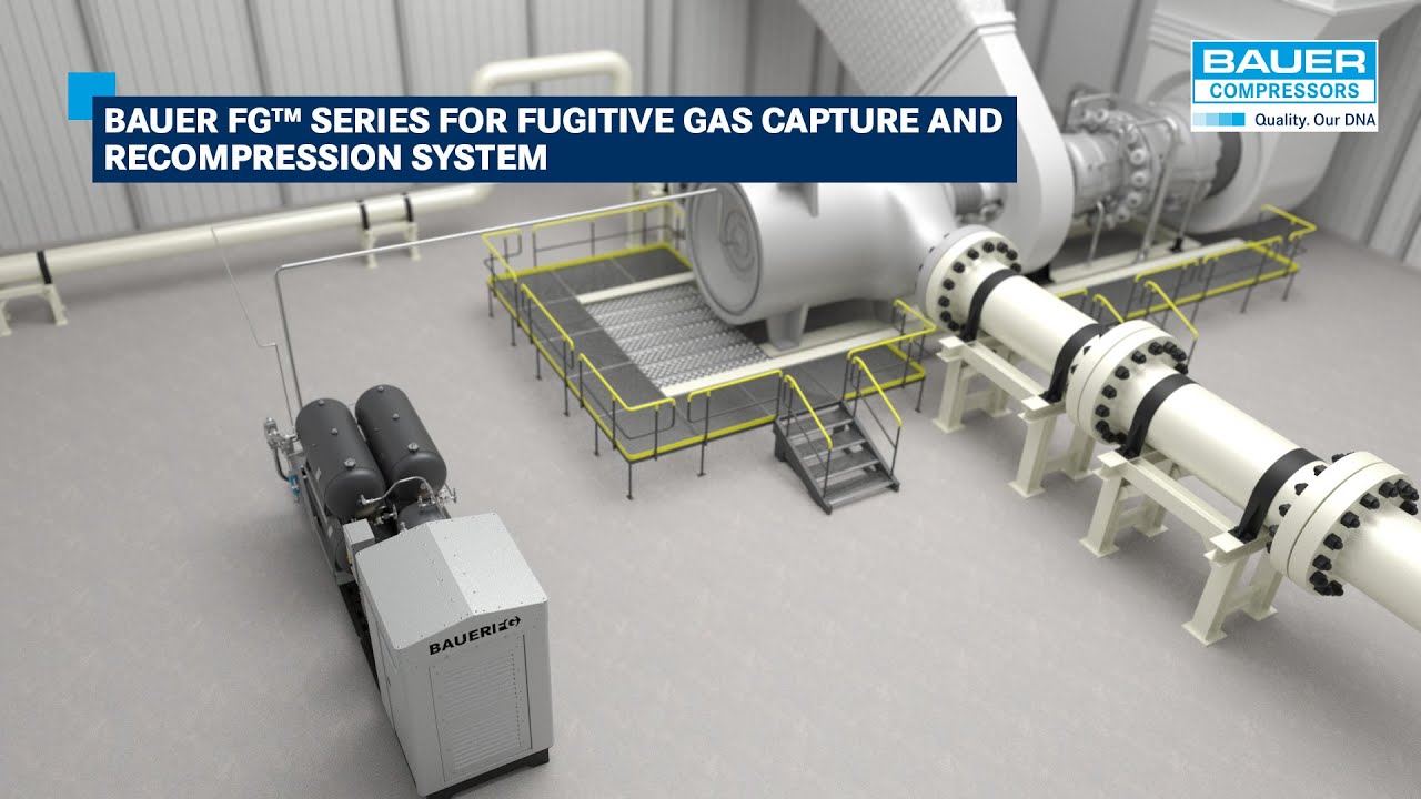 BAUER FG™ SERIES for Fugitive Gas Capture and Recompression System ...