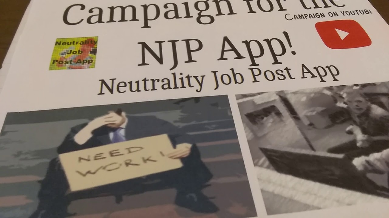Campaign for the NJP app - YouTube