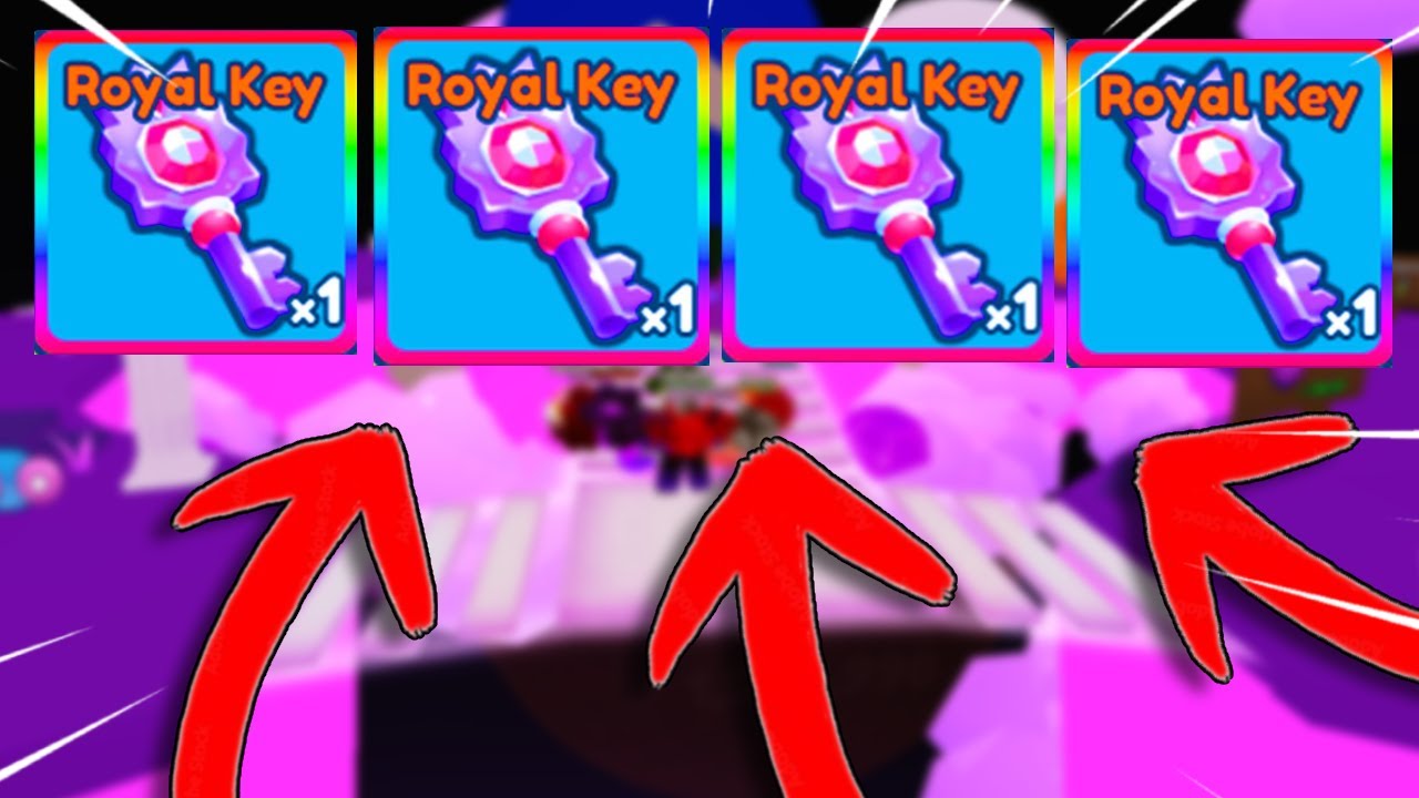 I Used TONS Of ROYAL KEYS In Bubble Gum Simulator Infinity - YouTube