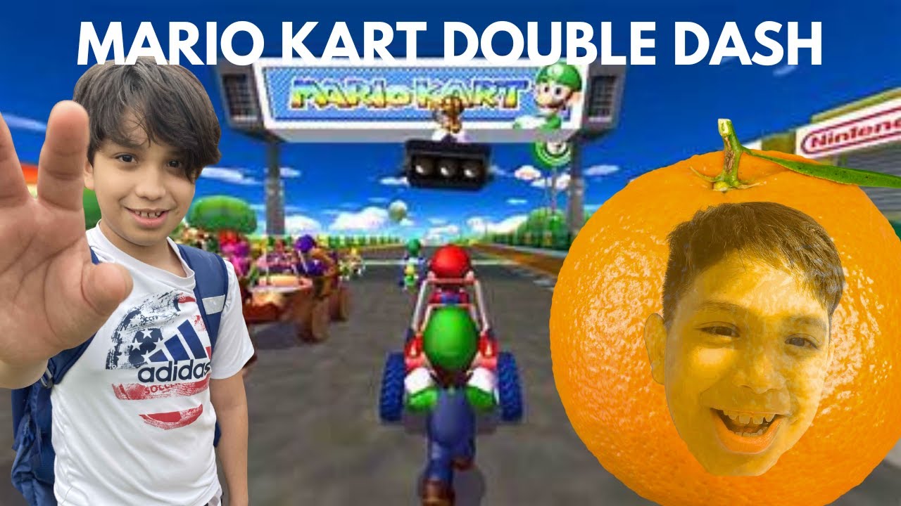 Mario Kart Double Dash with my little buddy Edgar - YouTube