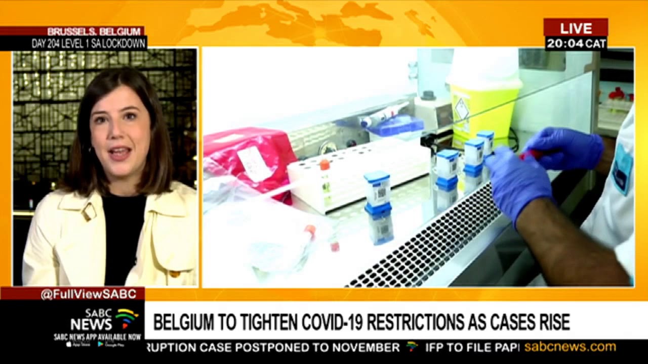 Update on Belgium COVID-19 cases: Lucy Hough - YouTube