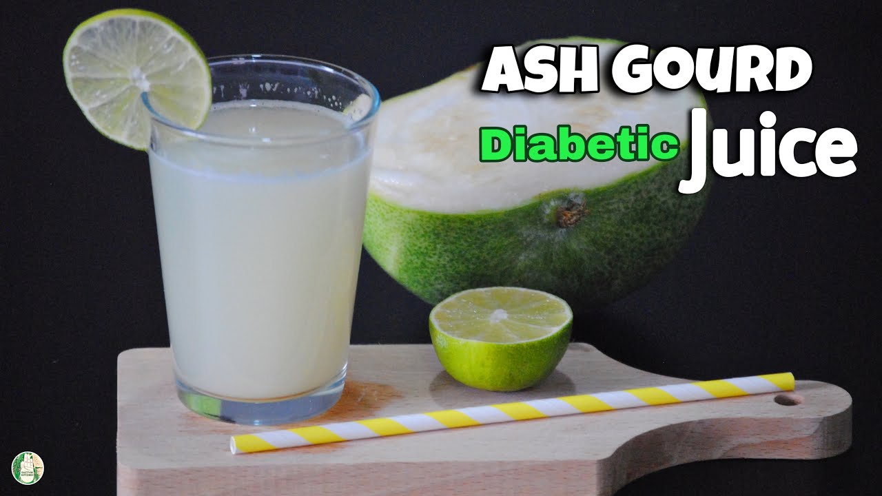 1 minute Ash Gourd Juice | Diabetic Juice | Naturally Detox Healthy ...