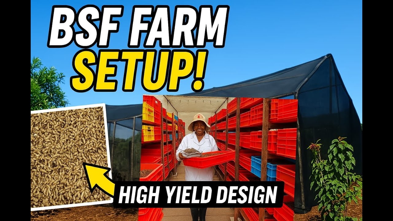 BSF FARMING FOR BEGINNERS: HOW TO BUILD YOUR REARING STRUCTURE# ...