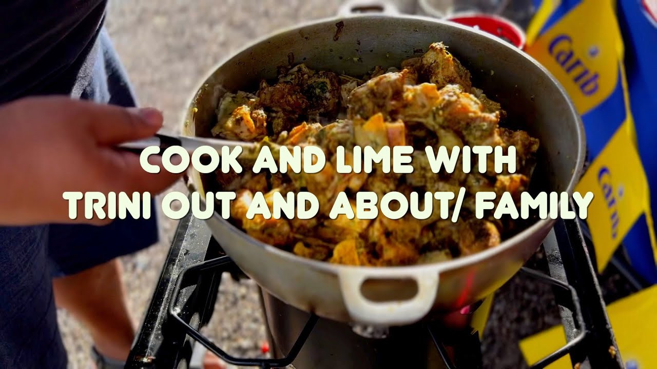 cook and lime with @Trini Out & About - #Caribbean1vlogger # ...
