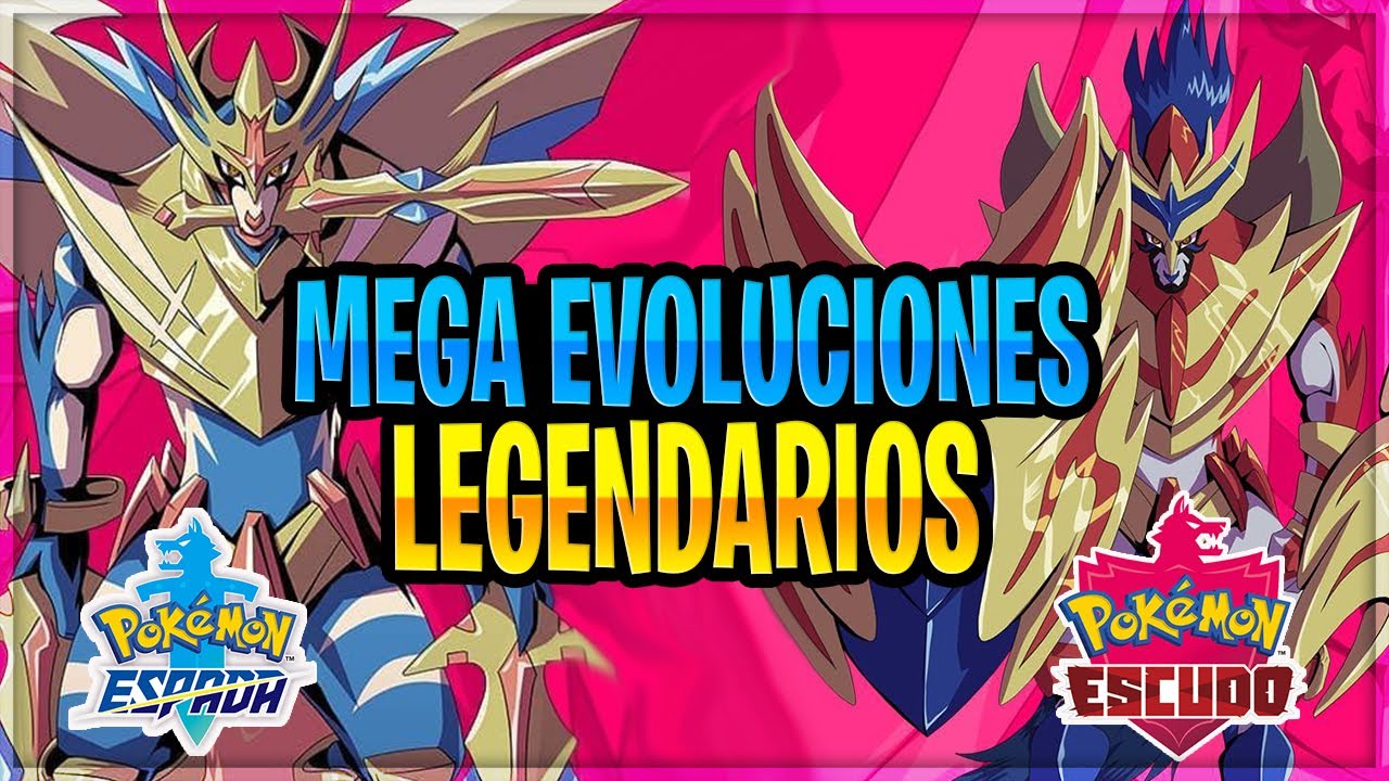 las MEGA EVULOCIONES de POKEMON ESPADA y ESCUDO que nunca VISTE MEGA ...