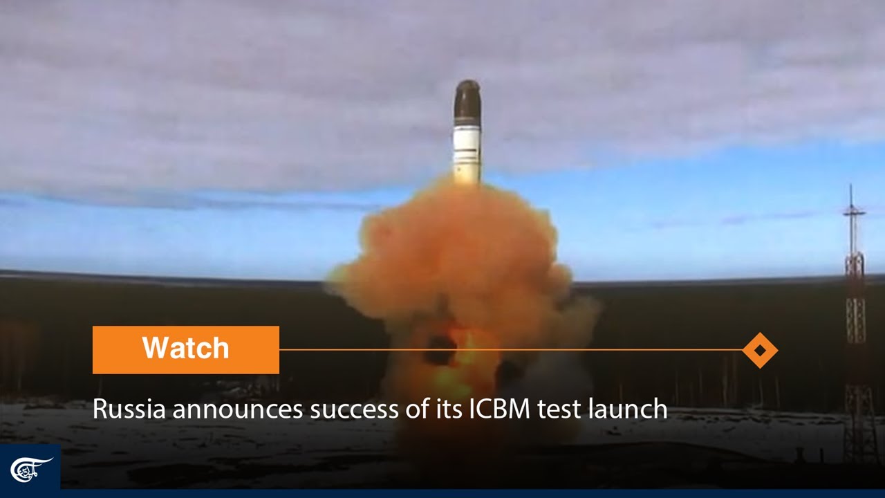 Russia announces success of its ICBM test launch - YouTube