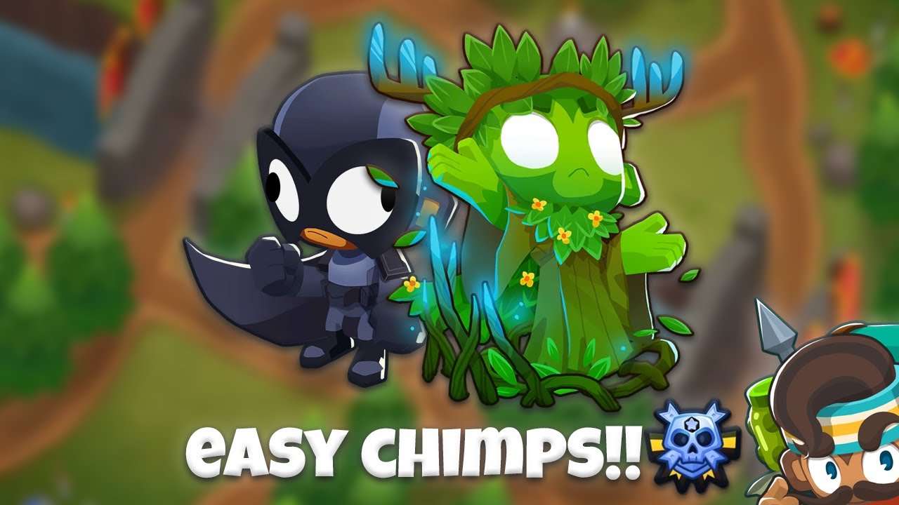 QUICK AND EASY Ravine CHIMPS with Spirit of the Forest! | BTD 6 Guide ...