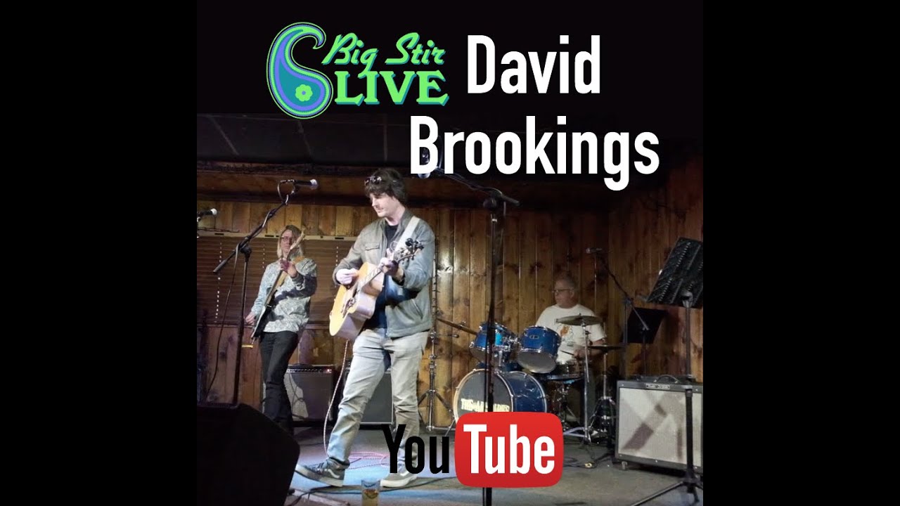 DAVID BROOKINGS Live: "I Grow Up Fast" (with John Borack and Rex Broome ...