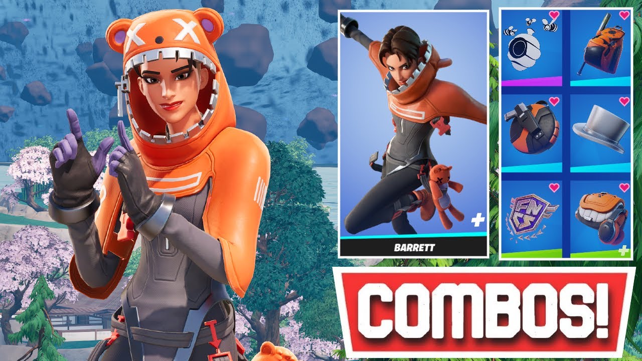*NEW* BEST BARRETT SKIN COMBOS! | Fortnite - YouTube