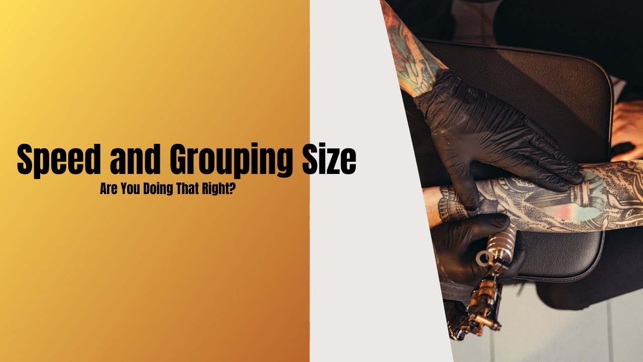 Machine Speed and Tattoo Needle Grouping Sizes Are You Doing That Right ...