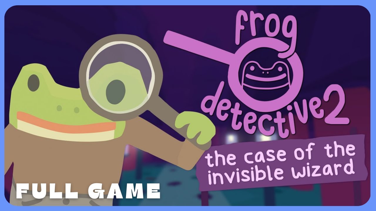 FROG DETECTIVE 2: THE CASE OF THE INVISIBLE WIZARD Full Game | Gameplay ...
