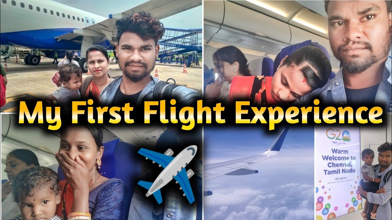 My First Flight Experience ️ ll Go to Tamilnadu ll Tamil girl lifestyle ...