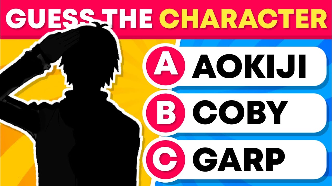 Guess The Marine Character | One Piece Quiz | Anime Quiz - YouTube