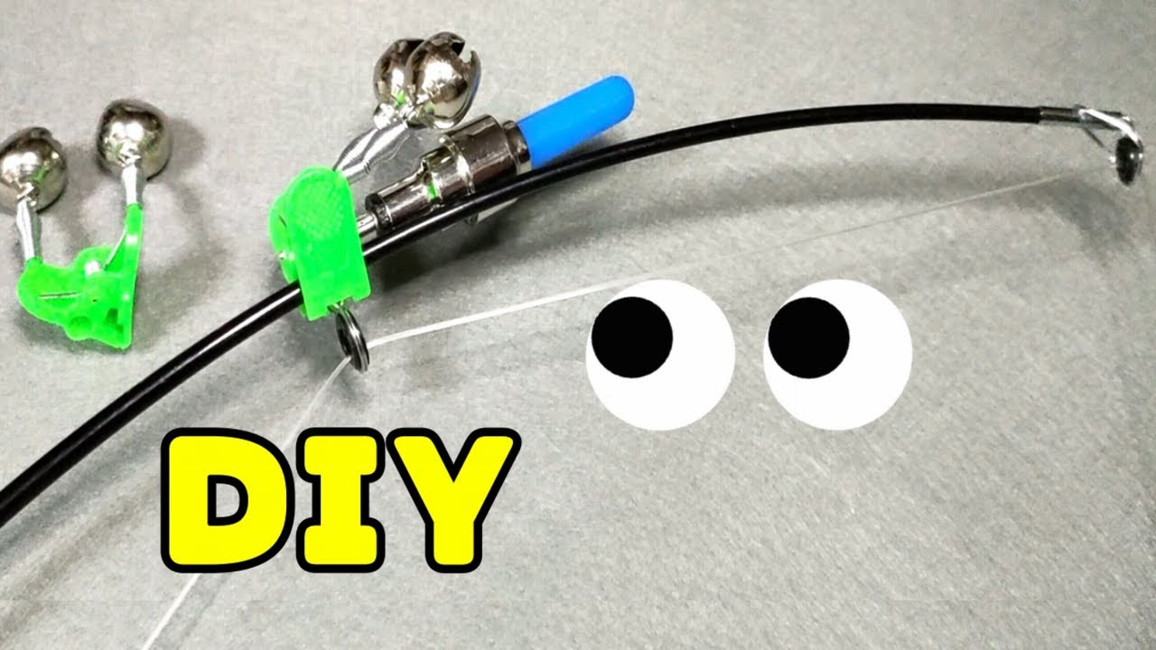 A revolutionary way to keep fishing rod bells from falling. DIY Fishing ...