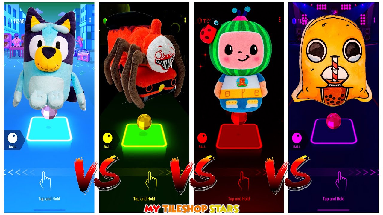 Bluey Bingo & Choo Choo Charles & CoComelon & Gegagedigedagedago.🏆 Who ...