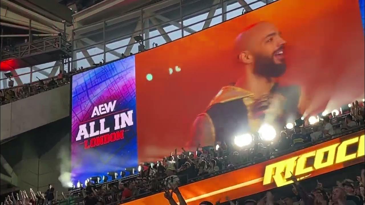 Ricochet AEW Debut All In 2024 - YouTube