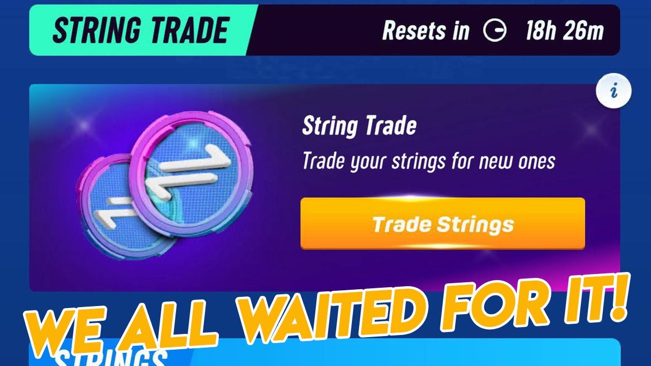 Tennis Clash String Trade New Feature Beta Test - YouTube