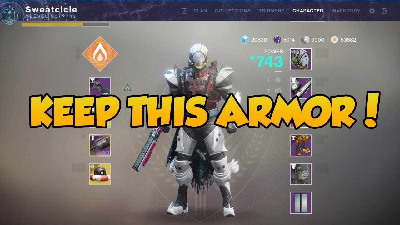 KEEP THIS ARMOR GOING INTO SHADOWKEEP!! [Destiny 2] - YouTube