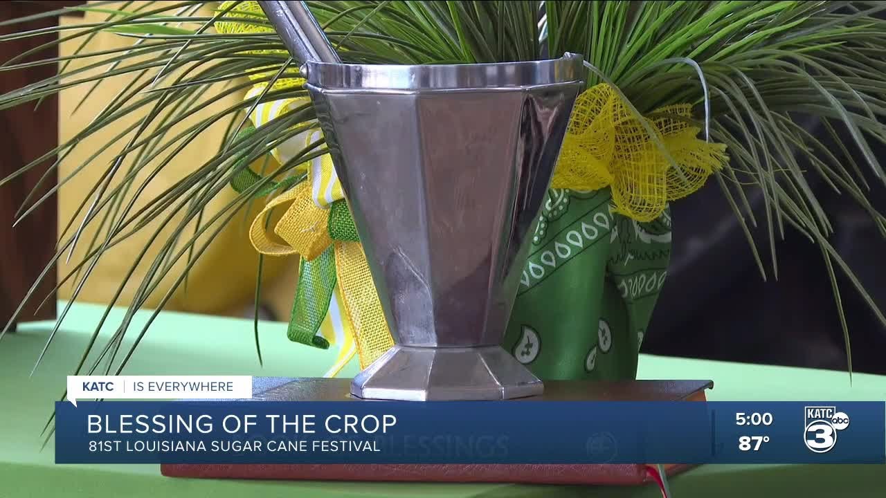 The ‘Blessing of the Crop’ kicks off Sugar Cane Festival weekend - YouTube